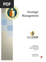 Strama Paper Format | PDF | Strategic Management | Market (Economics)
