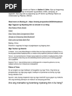 Nieyebeng Itim Ni Liu Heng | PDF