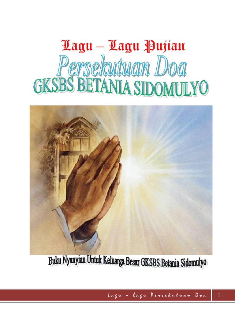 Buku Pujian Persekutuan Doa 3 | PDF