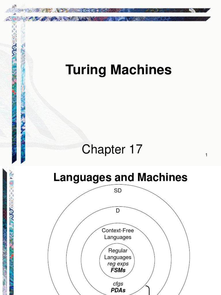 Turing Machines | PDF | Formalism (Deductive) | Logic
