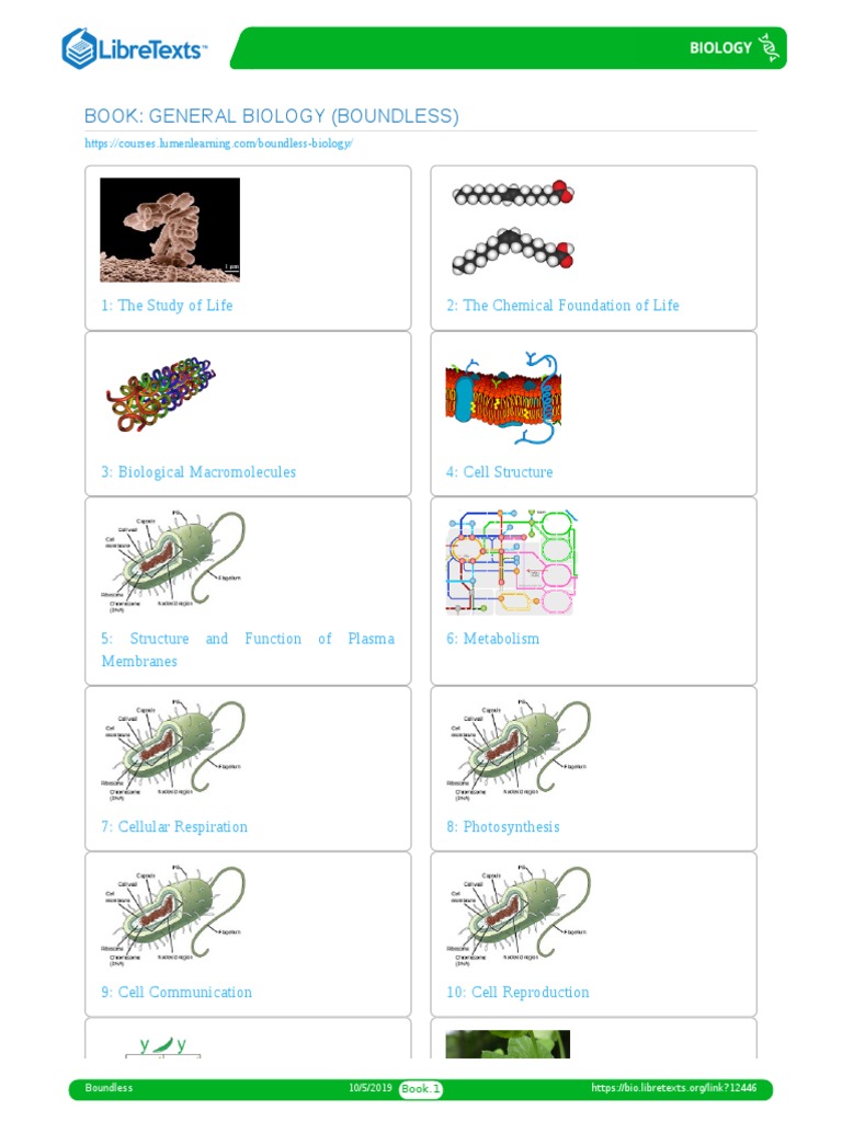 General Biology Textbook | PDF | Biology | Life