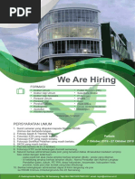 Pengumuman Rekrutmen BLUD 2025 | PDF