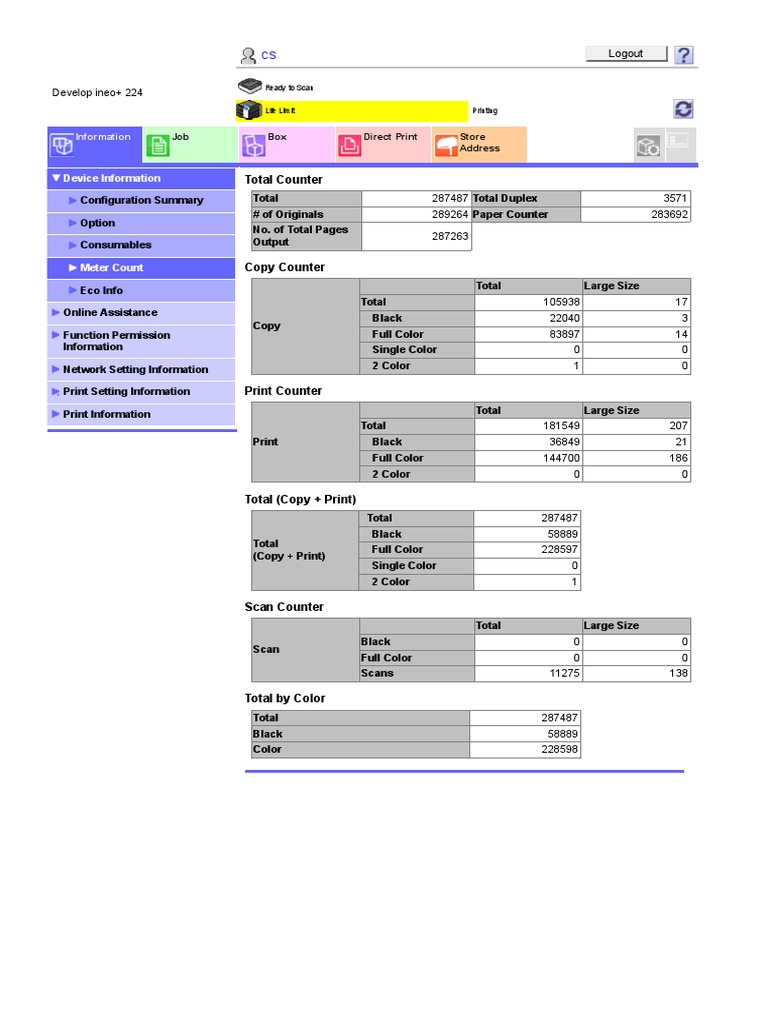 Total Counter: Device Information | PDF | Computing | Computer Architecture