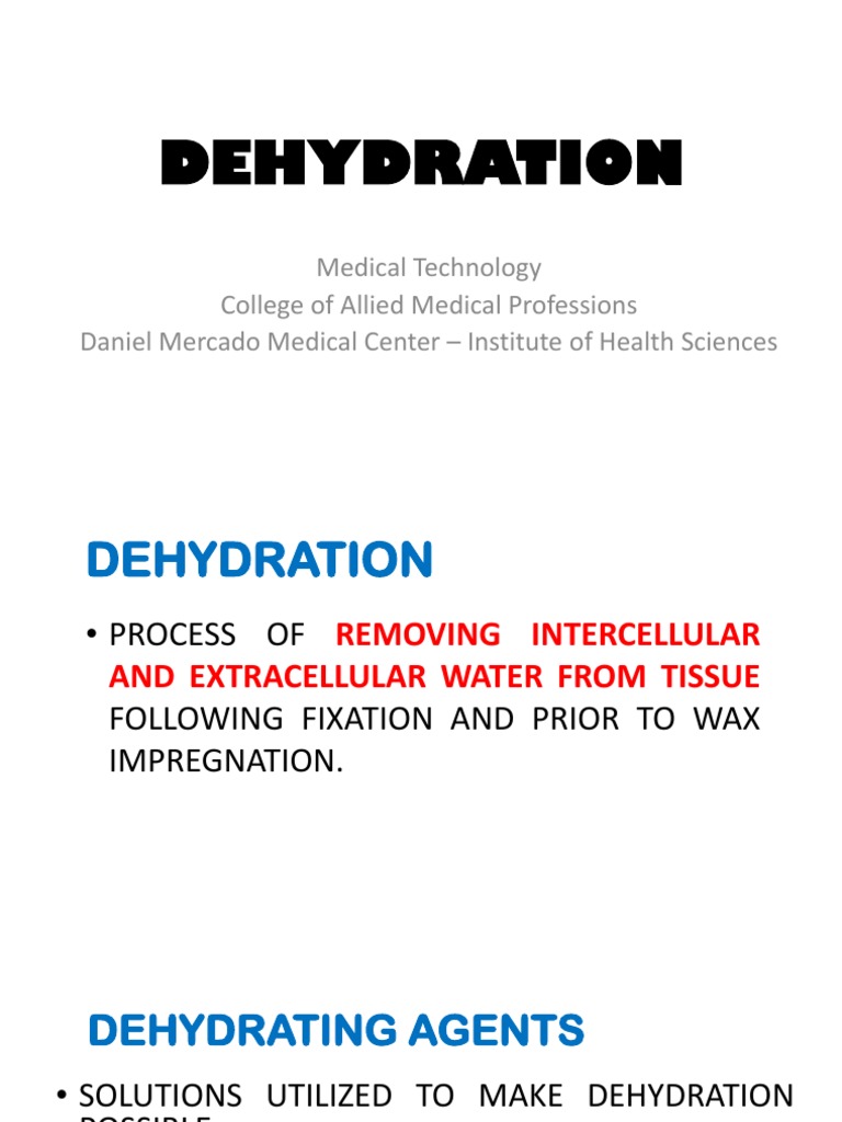 Dehydration | PDF | Tetrahydrofuran | Ethanol