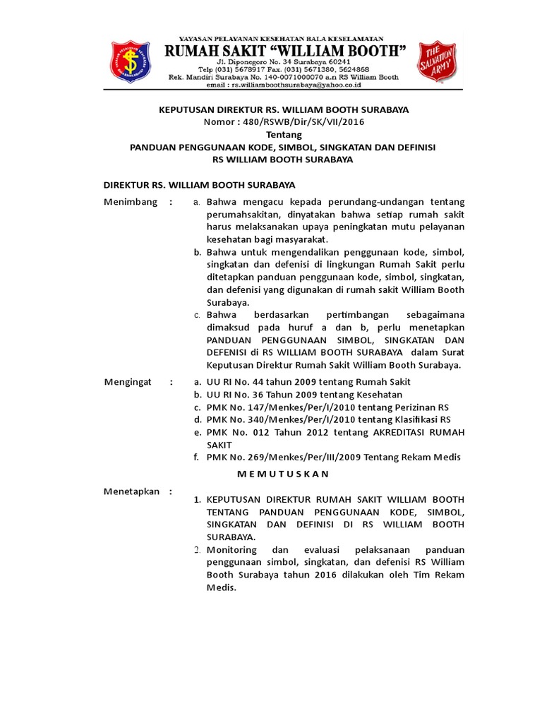 SK Panduan Simbol Dan Singkatan | PDF