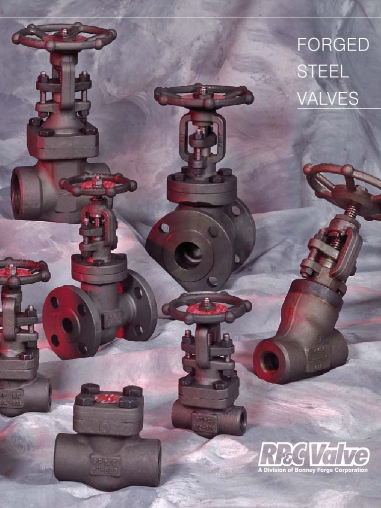 11 - Forged Gate Valves RPC Procedure PDF | PDF | Screw | Valve