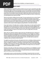 Safe Place Visualization Guide | PDF | Hand | Breathing