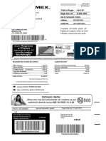 Recibo Telmex Editable 2024 | PDF