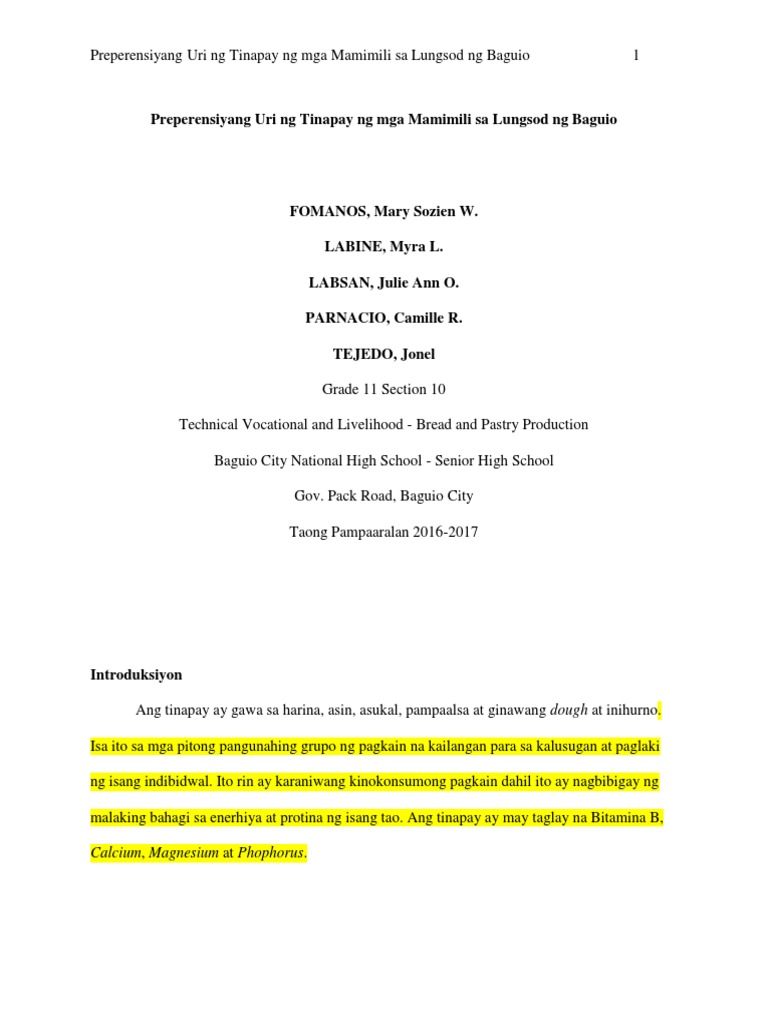 Filipino Research | PDF