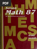 Saxon Math 8 7 Tests | PDF