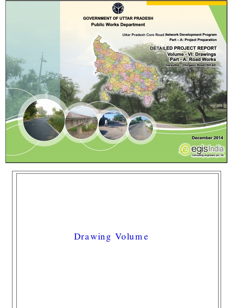 Garautha-Chirgaon SH-42 Project Report | PDF | Road Infrastructure ...