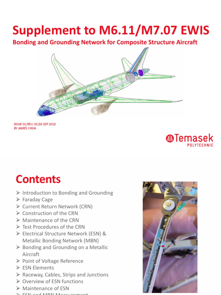 Supplement To M6.11 - M7.07 EWIS - Bonding and Grounding Network On ...