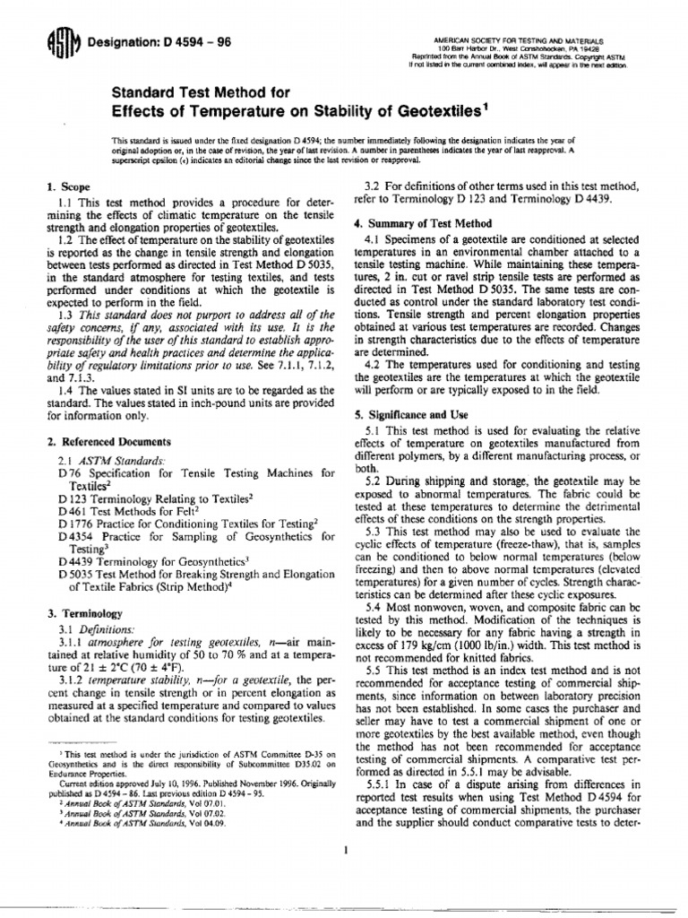 Astm 4.09 D4594 | PDF
