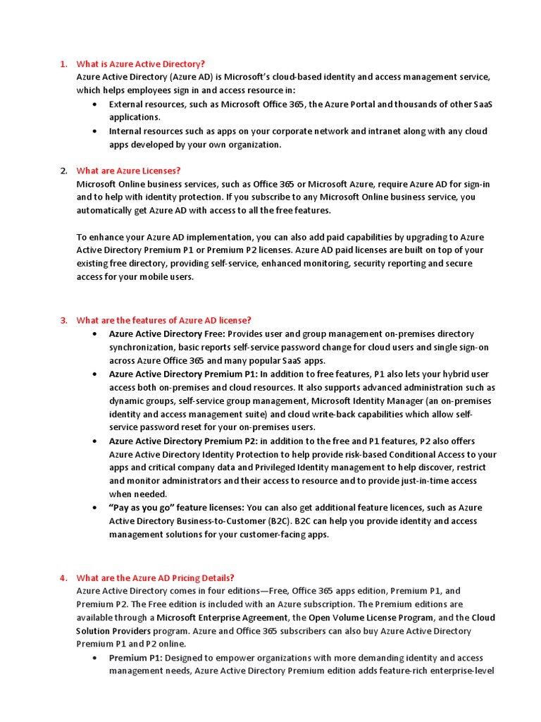 Azure AD Infrastructure | PDF | Active Directory | Office 365
