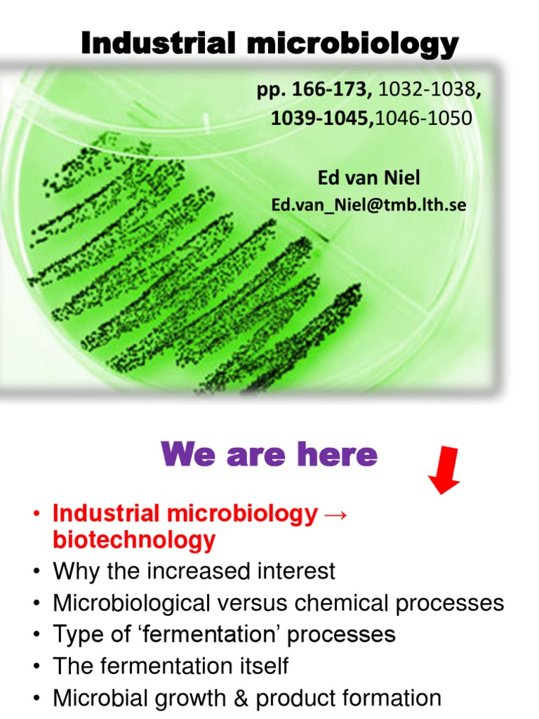 14 Industrial Microbiology | PDF | Biomass | Fermentation