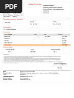 Ola Cab Invoice Sample | PDF | Invoice | Services (Economics)
