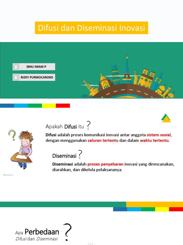 Difusi Dan Diseminasi Inovasi | PDF | Karier & Perkembangan | Seni