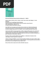 MMSE Krótka Skala Oceny Stanu Psychicznego | PDF