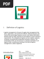 Case Study: 7/11 Distribution Management | PDF | Warehouse | Inventory