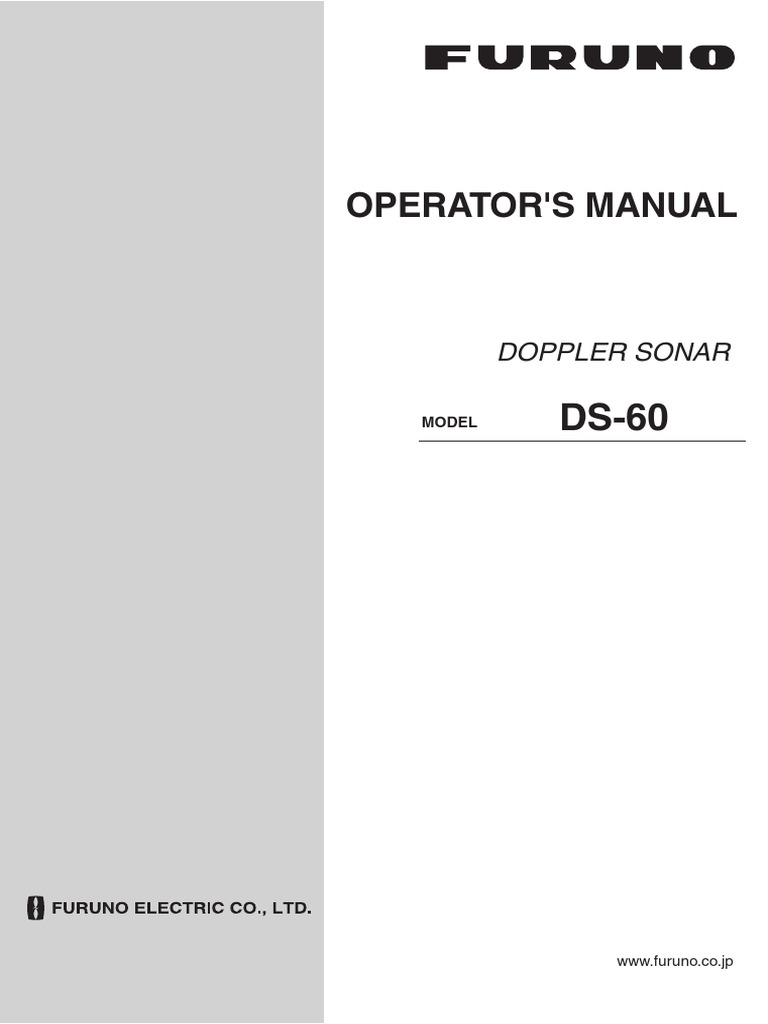 DS60 Operator Manual | Download Free PDF | Menu (Computing ...