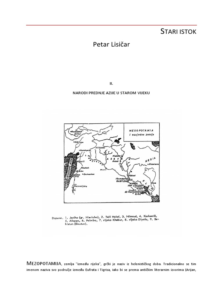 Stari Istok Lisičar Knjiga | PDF