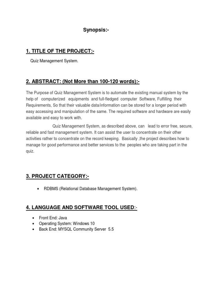 Quiz Management | PDF | Databases | Graphical User Interfaces