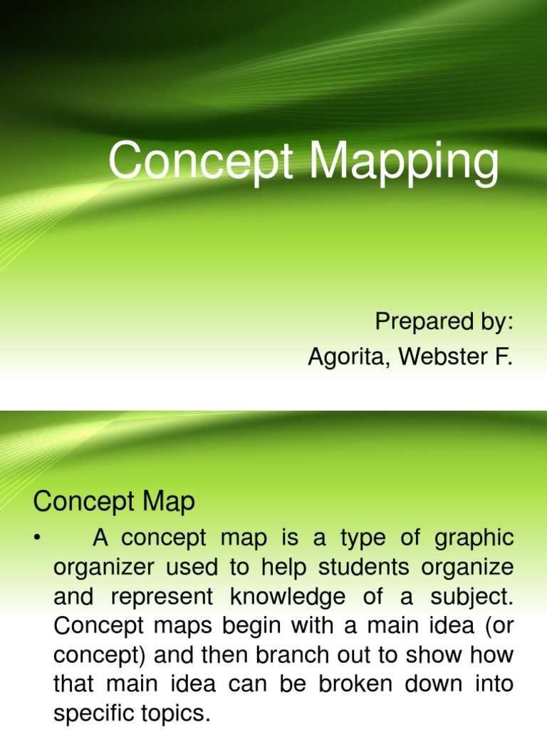 Concept Mapping | PDF | Constructivism (Philosophy Of Education) | Concept
