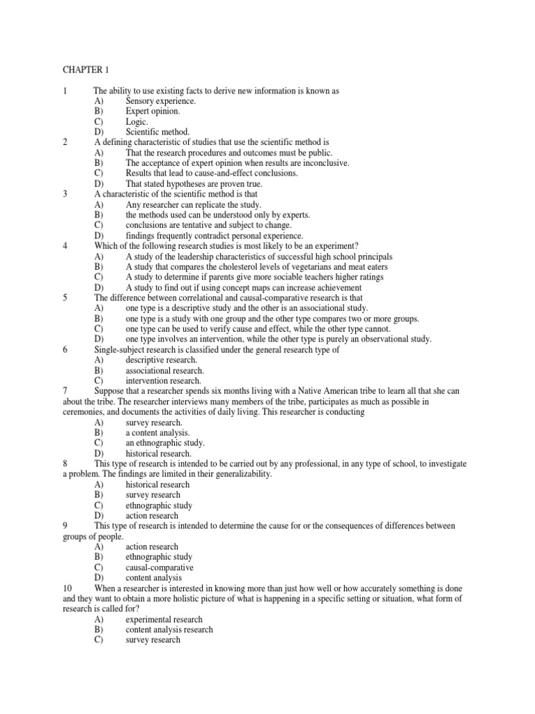 R Mcqs | PDF | Sampling (Statistics) | Validity (Statistics)