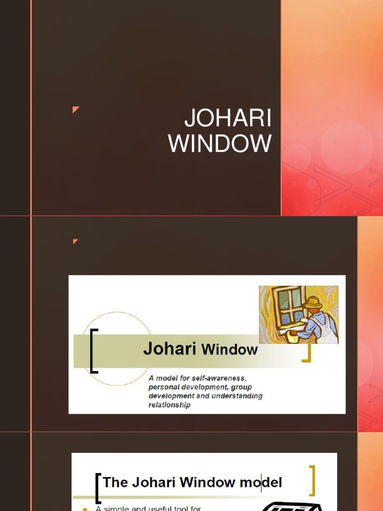Johari Window Lecture 2019 | PDF