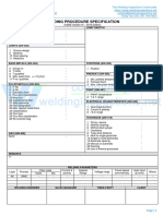 Welder Qualification Test Record (WQTR) Form | PDF | Welding | Construction