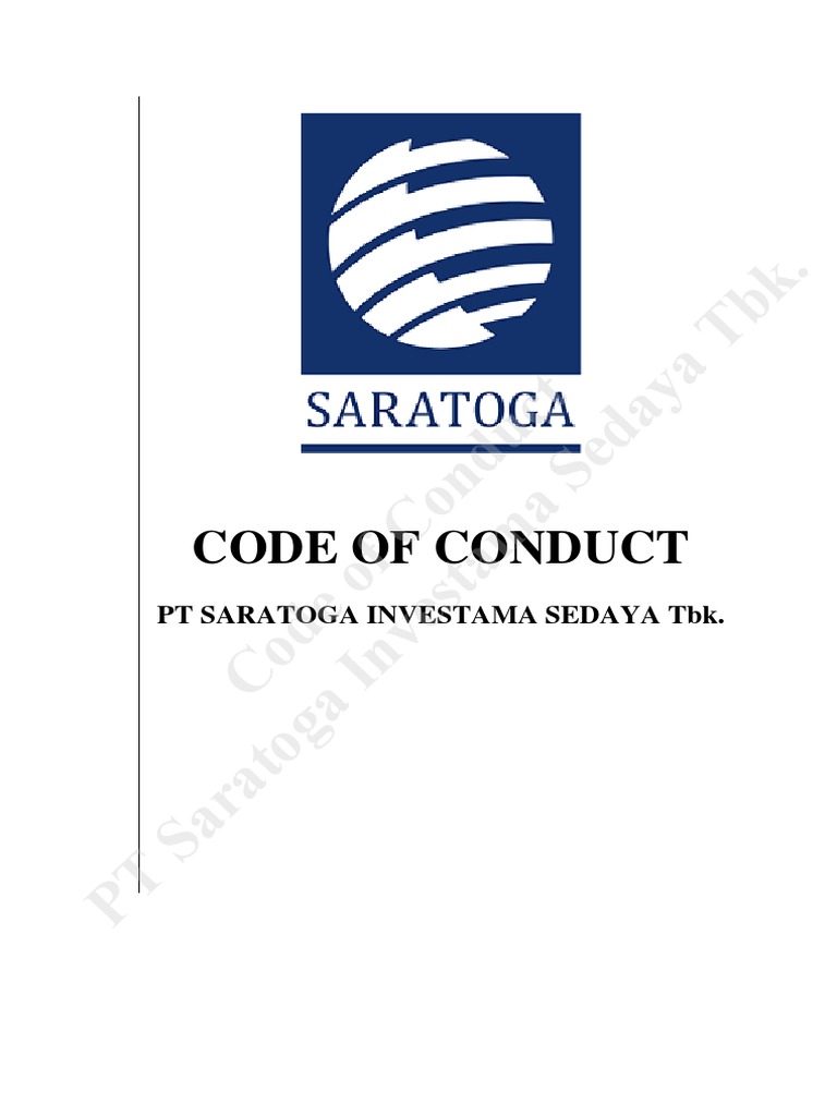 Code of Conduct Summary | PDF | Harassment | Sexual Harassment