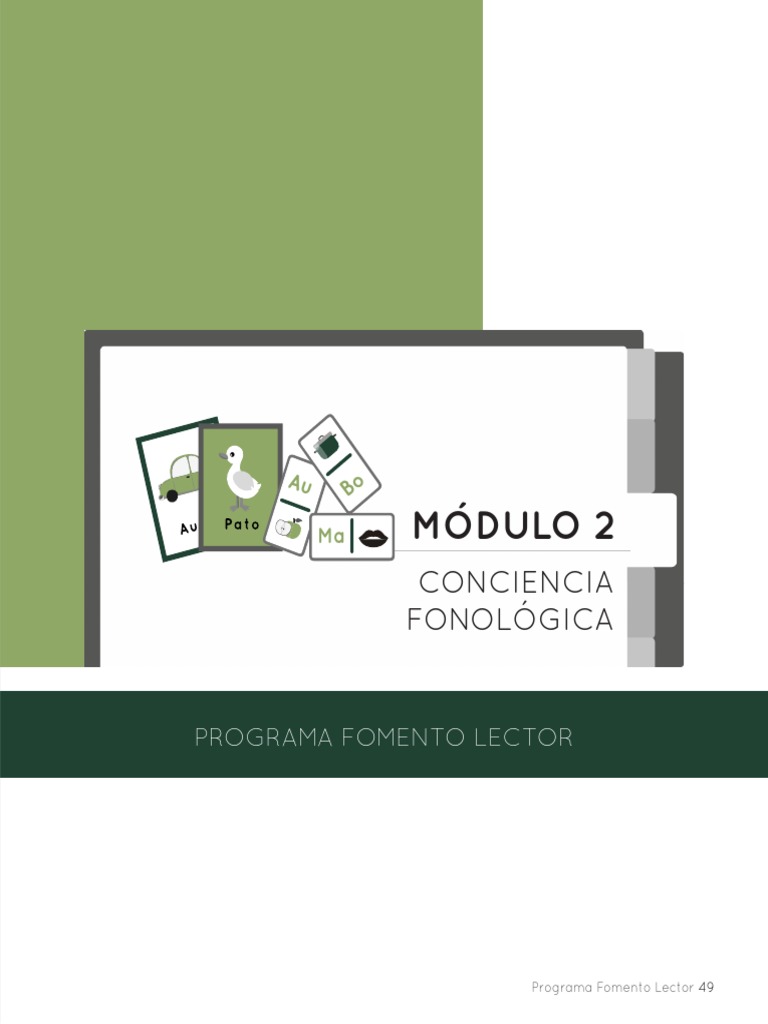 Conciencia Fonológica en Lectura Infantil | PDF | Palabra | Sílaba