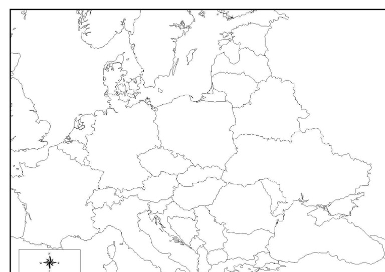 Srednja Evropa - Nema Karta | PDF