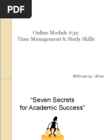 Study Habits Questionnaire | PDF | Homework | Test (Assessment)