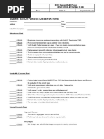 Concrete Batching Plant Inspection Checklist PDF | PDF | Concrete ...