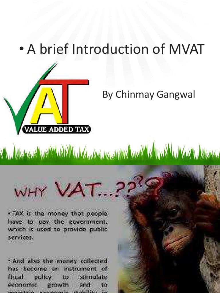 A Brief Introduction of MVAT - : by Chinmay Gangwal | Download Free PDF ...