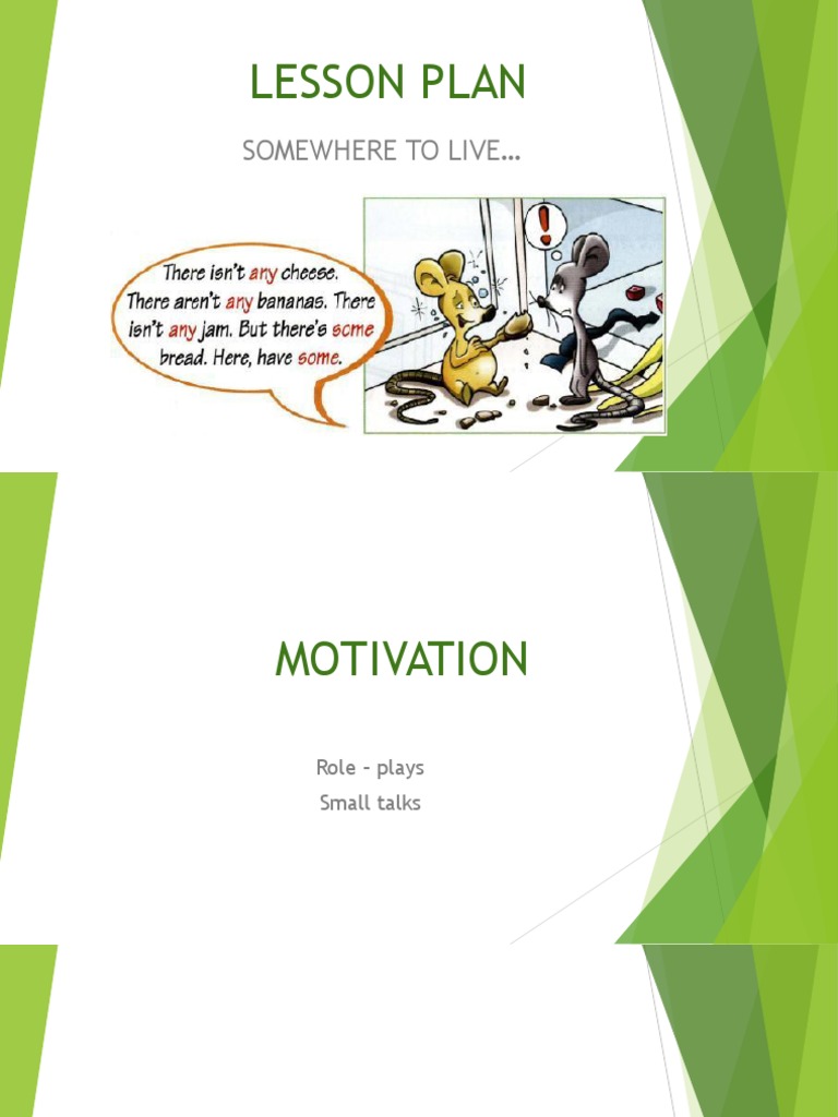 Lesson Plan: Somewhere To Live | PDF