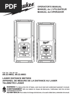 DTAPE DT50 Laser Distance Meter User Manual | PDF | Backlight | Metre