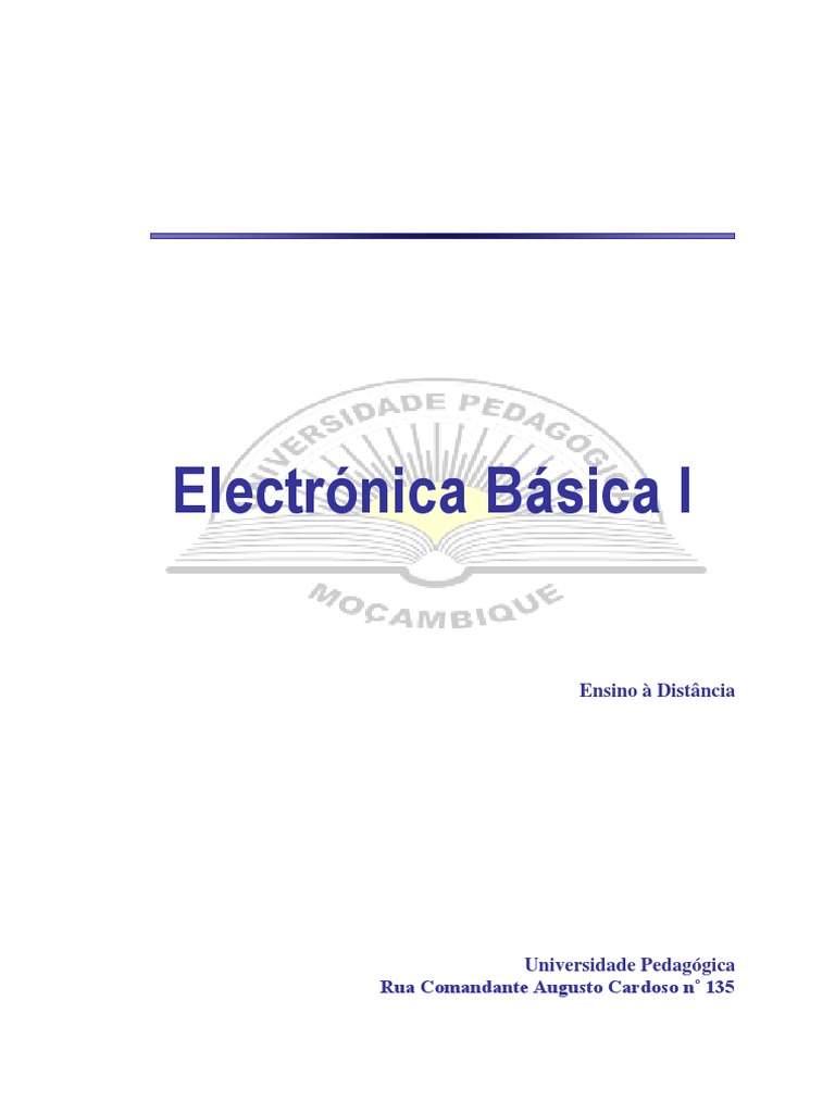 Electronica Basica 1 PDF | Download grátis PDF | Transistor | Cristal