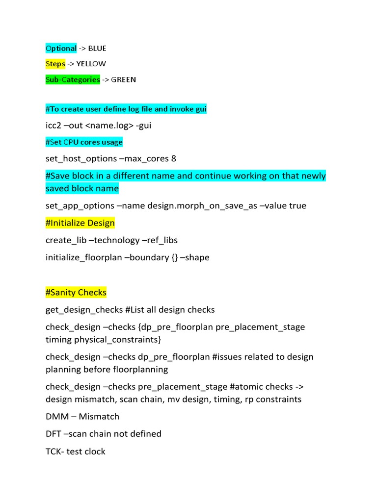ICC2 Flow | PDF | Digital Electronics | Computer Engineering