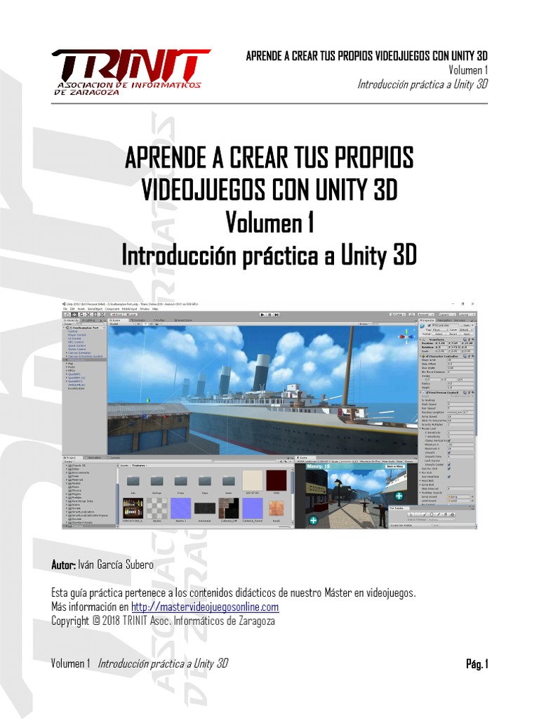 1 Introducción Práctica a Unity 3D | PDF | Unidad (motor de juego ...