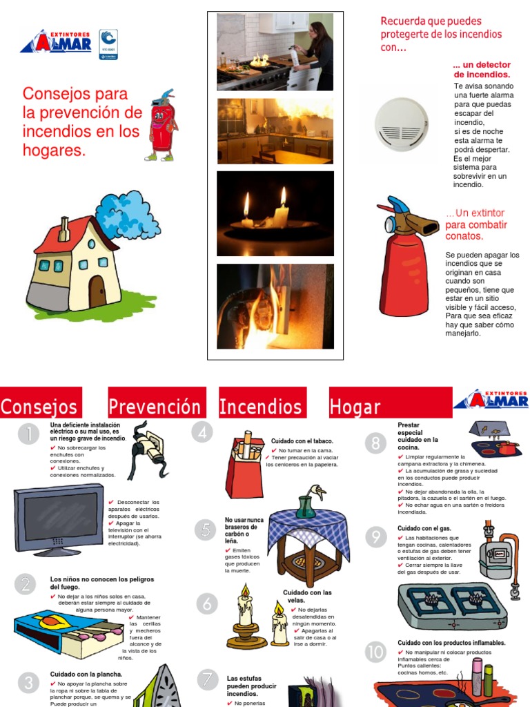 Consejos para la prevención de incendios en los hogares | Estufa de ...