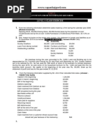 Cash Flow Statement N Problems | PDF | Dividend | Cash Flow Statement