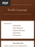 SINDHI Alphabet | PDF | Languages Of Asia | Orthography