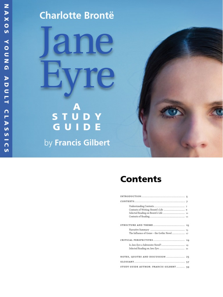 Jane Eyre Study Guide | PDF | Brontë Family | Charlotte Brontë