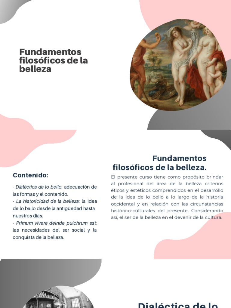 Fundamentos de La Belleza | PDF | Belleza | Platón