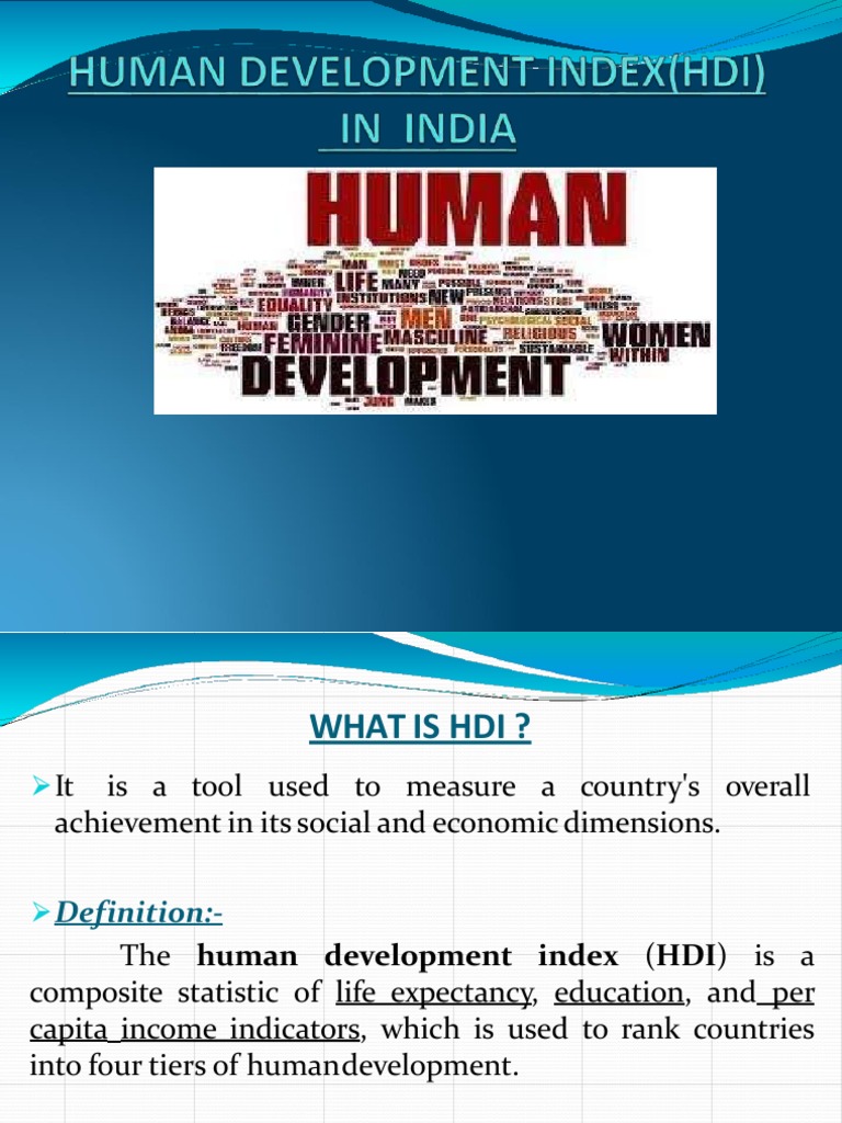 Understanding the Human Development Index | PDF | Human Development ...