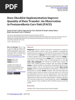 Doctor Handover Register | PDF