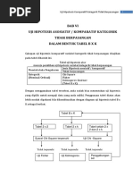 Contoh Dummy Tabel | PDF