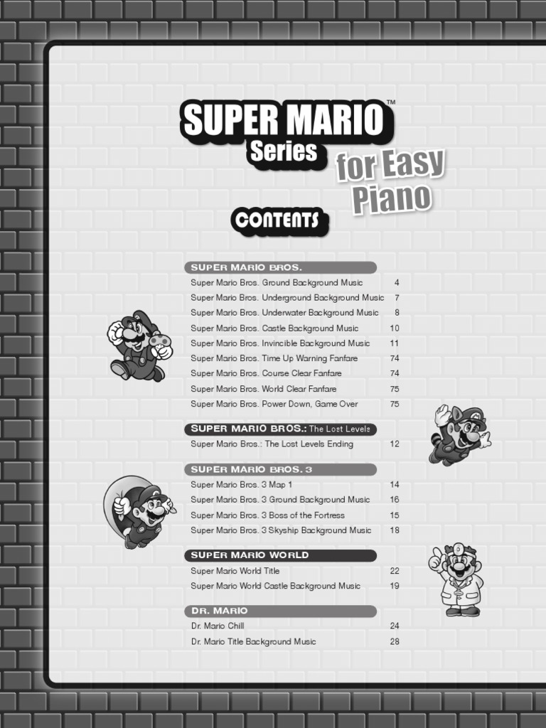 Super Mario PDF | PDF | Mario | Nintendo Games